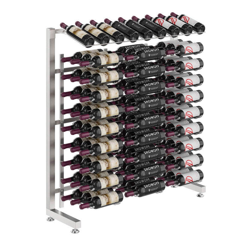 W Series Single Sided Island Display Rack Presentation Row 3 (freestan