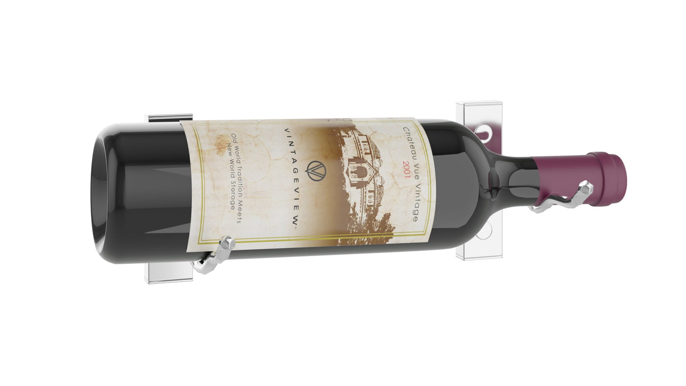 VintageView W Series Wine Racks: Wall Mounted, Label-Forward Design