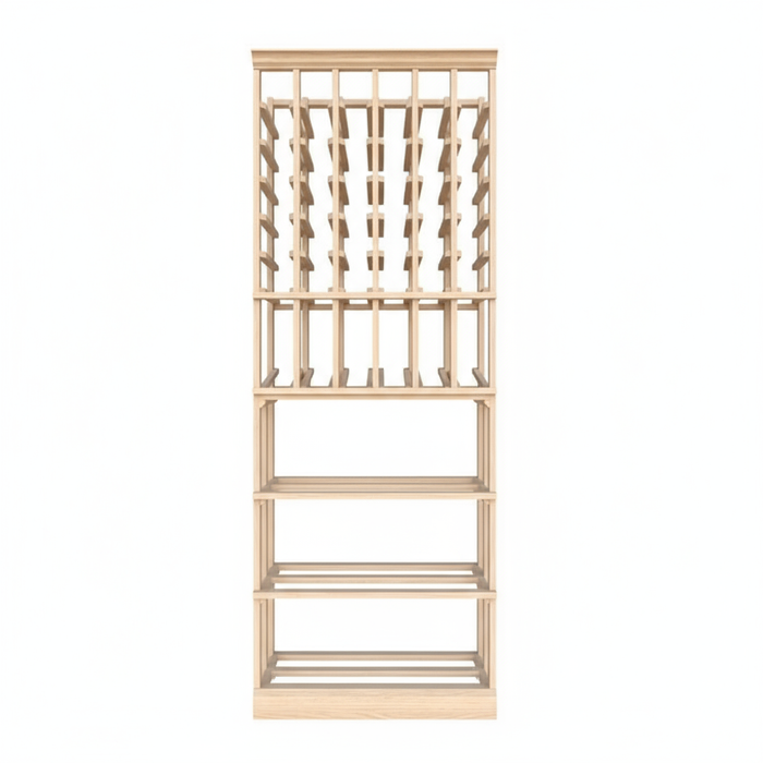 Full Height Wood Case with Individual Bottles - Premier Cru Premium Wo